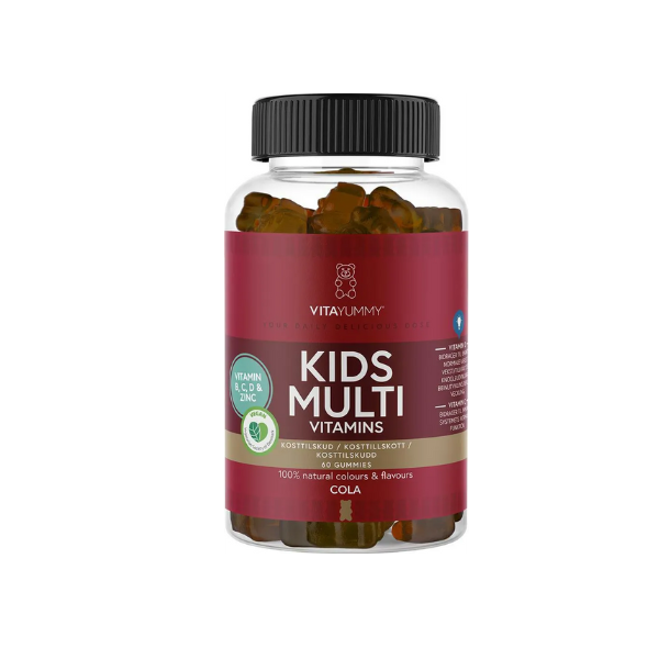 VitaYummy colos skonio multivitaminai vaikams su vitaminu B, C, D, cin ...